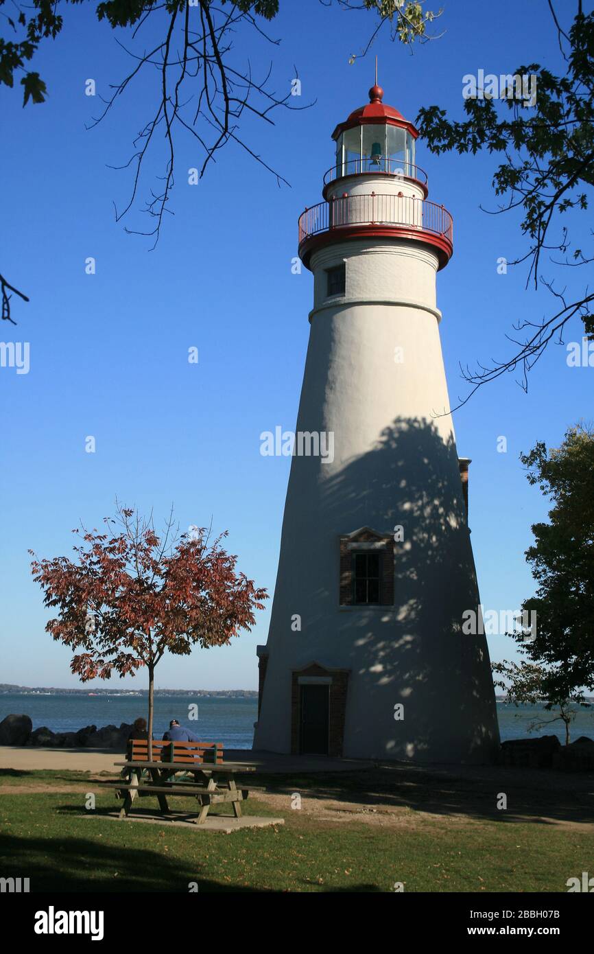 Phare de lake erie marbrehead Banque de photographies et d’images à ...