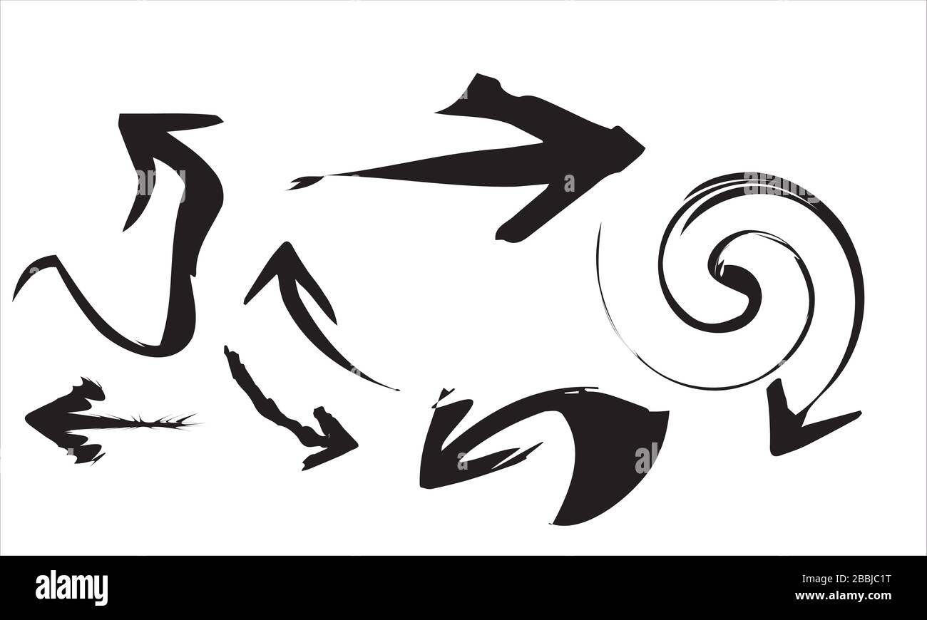 Vectores de flecha vectores Banque de photographies et d’images à haute ...