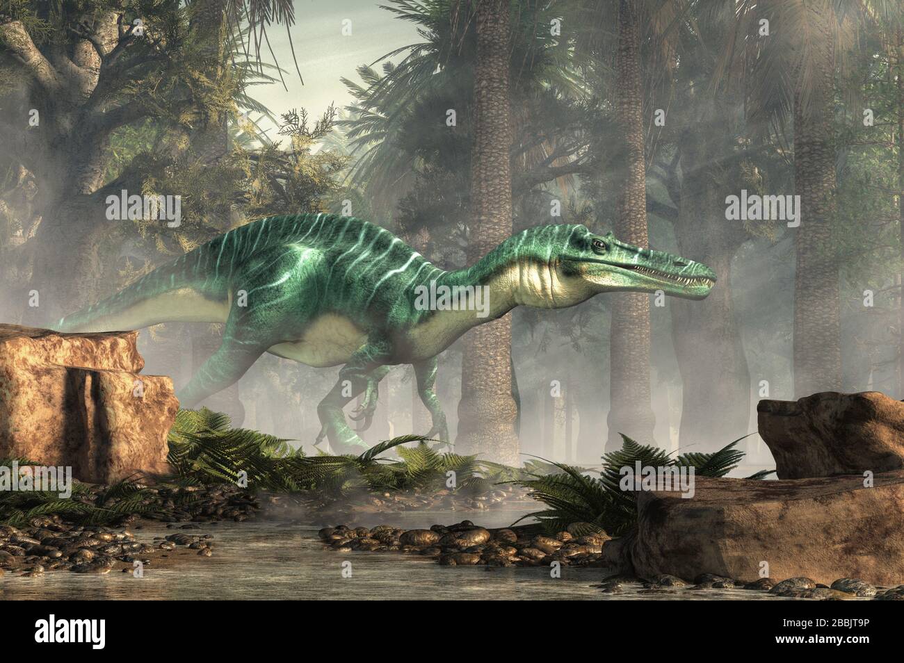 Suchomimus était un grand dinosaure de théropodes carnivores ...