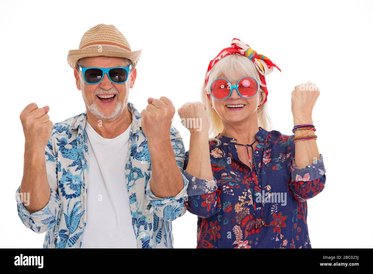 Seniors fun Banque d'images détourées - Alamy