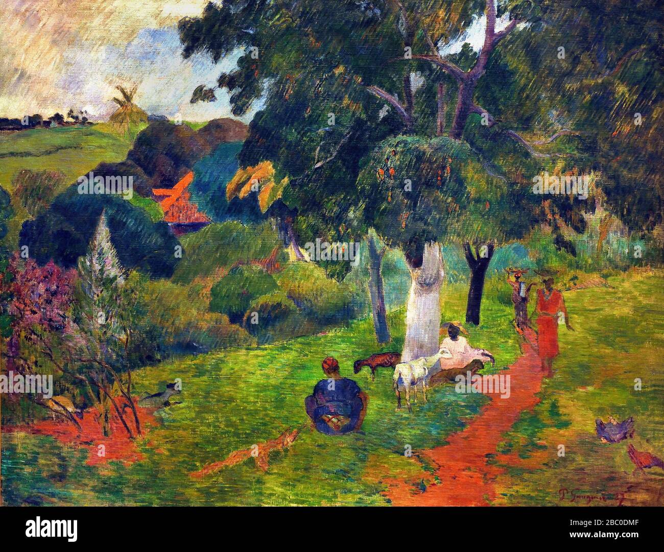 Venant et coulant, Martinique 1887 Paul Gauguin - Eugène Henri Paul ...