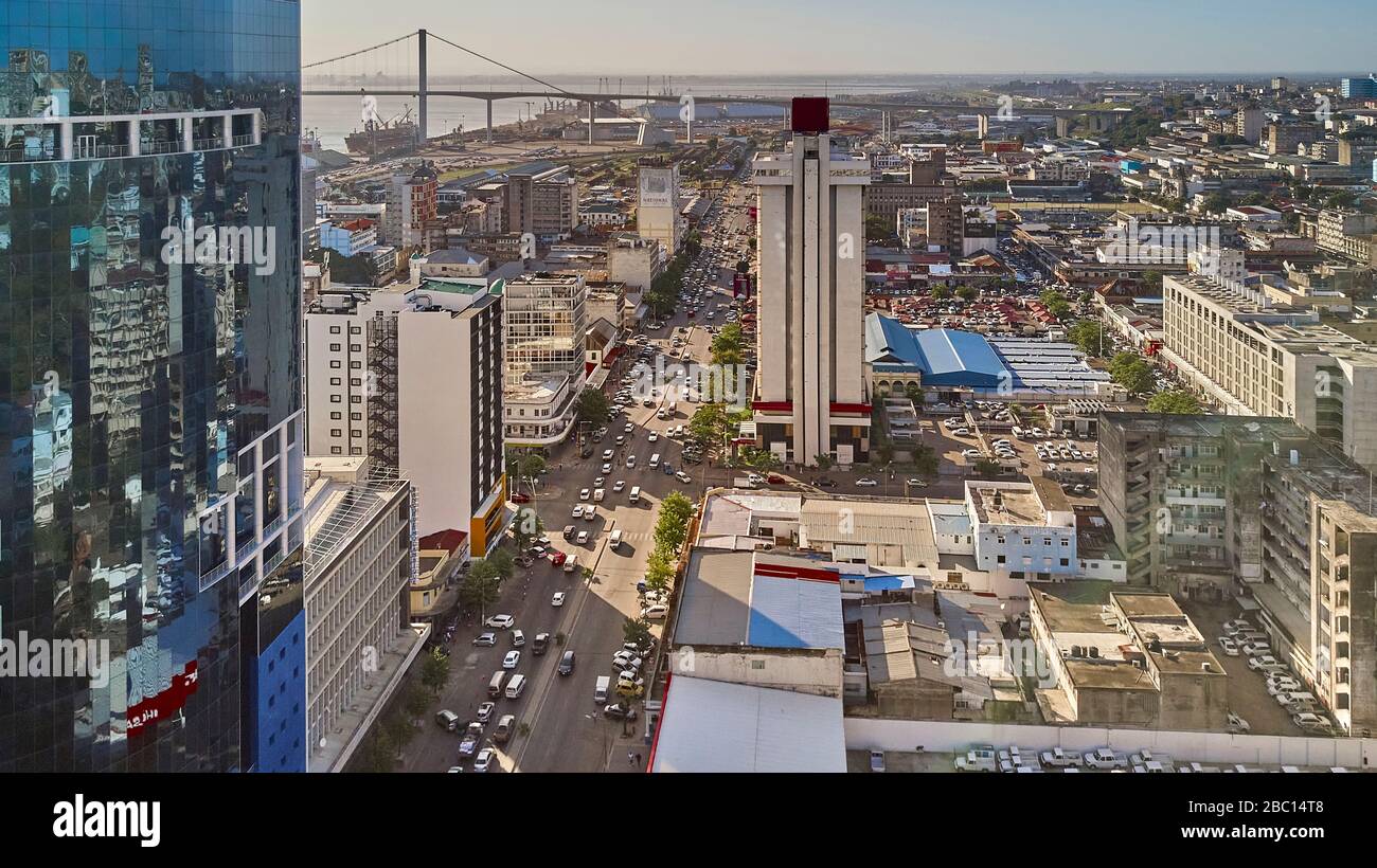 Centre ville de maputo Banque de photographies et d’images à haute ...