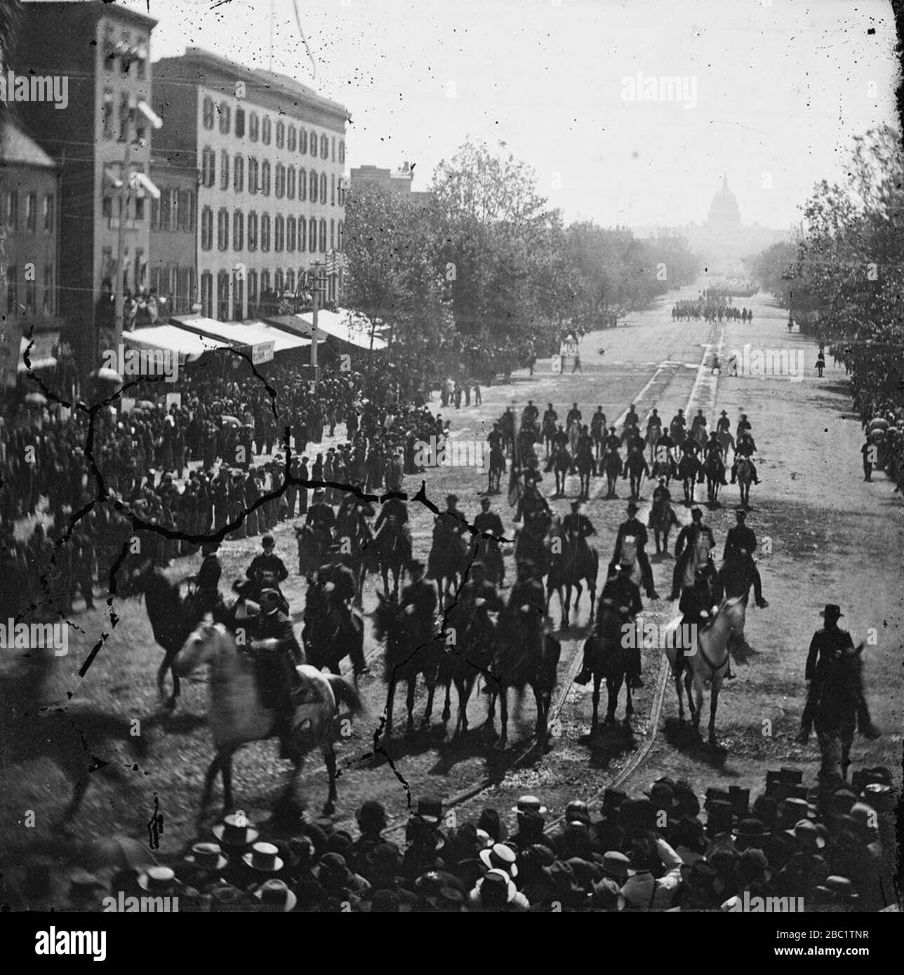 Grand examen de l'Armée de terre. Cavalerie Photo Stock - Alamy