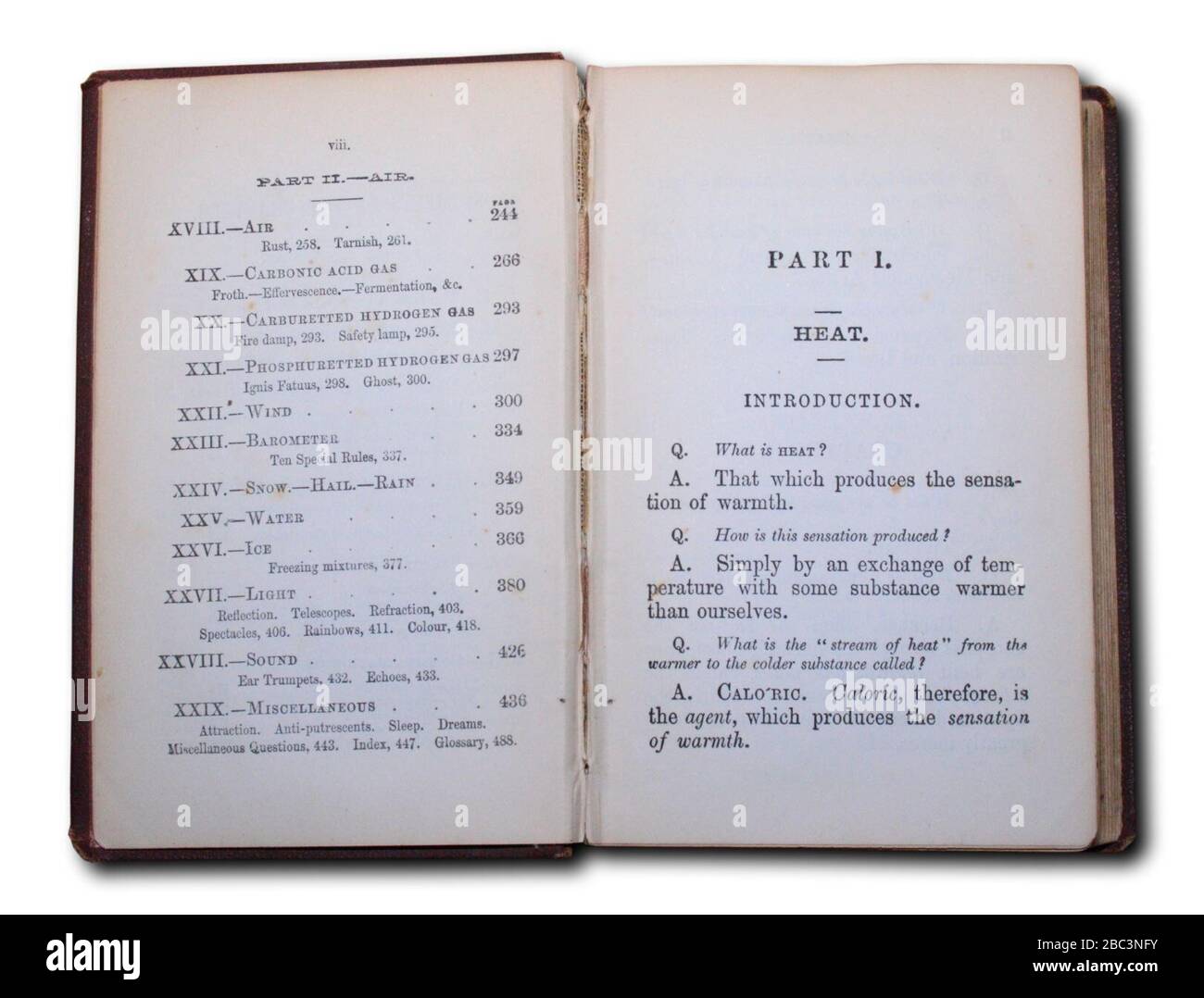 Table des matières Banque d'images détourées - Alamy