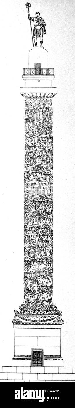 Column of arcadius Banque de photographies et d’images à haute ...