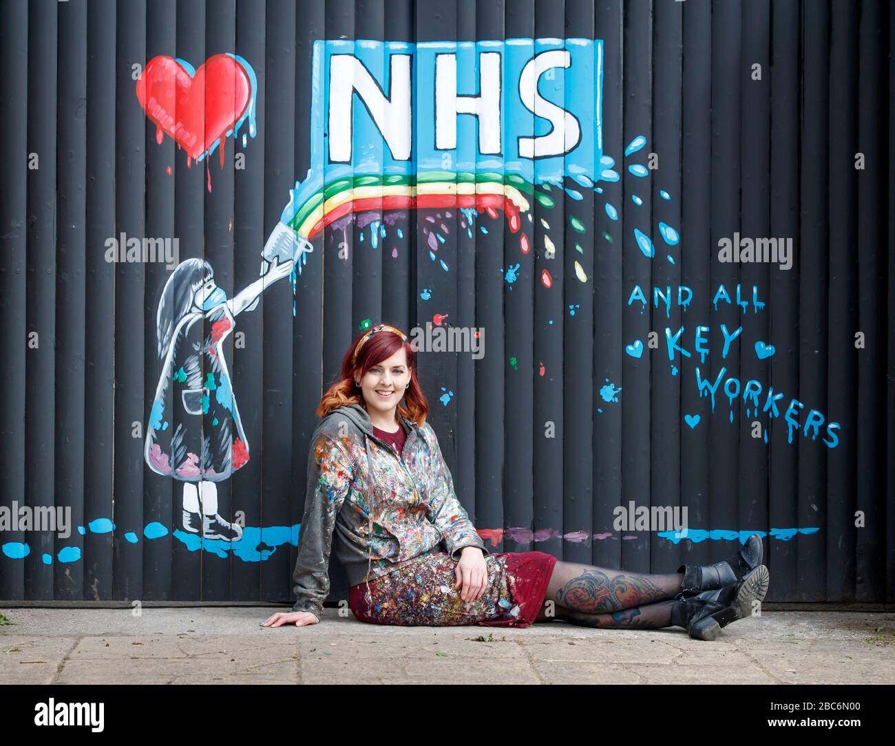 Pontefract nhs mural Banque de photographies et d’images à haute ...