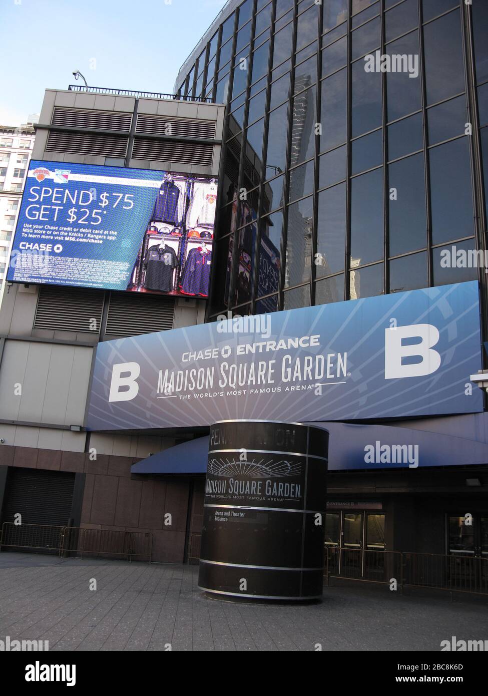 Madison Square Garden New York Banque De Photographies Et Dimages à