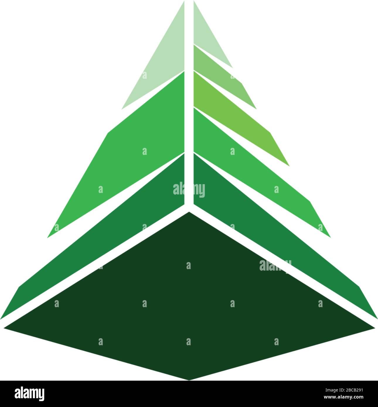 Modèle de logo Pyramid : ilustation vectorielle Image Vectorielle Stock ...