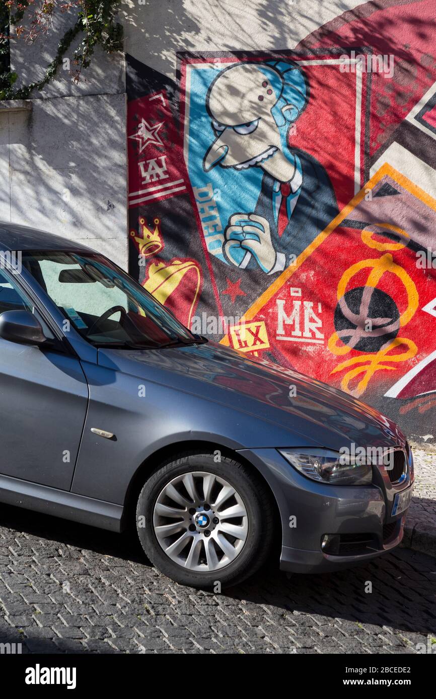 Simpsons art Banque de photographies et d’images à haute résolution - Alamy