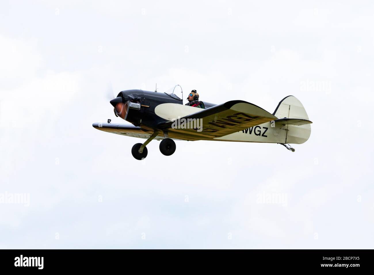 Low wing monoplane open cockpit Banque de photographies et d’images à ...