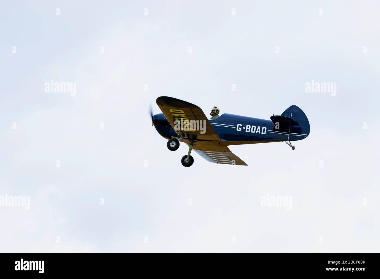 Low wing monoplane open cockpit Banque de photographies et d’images à ...