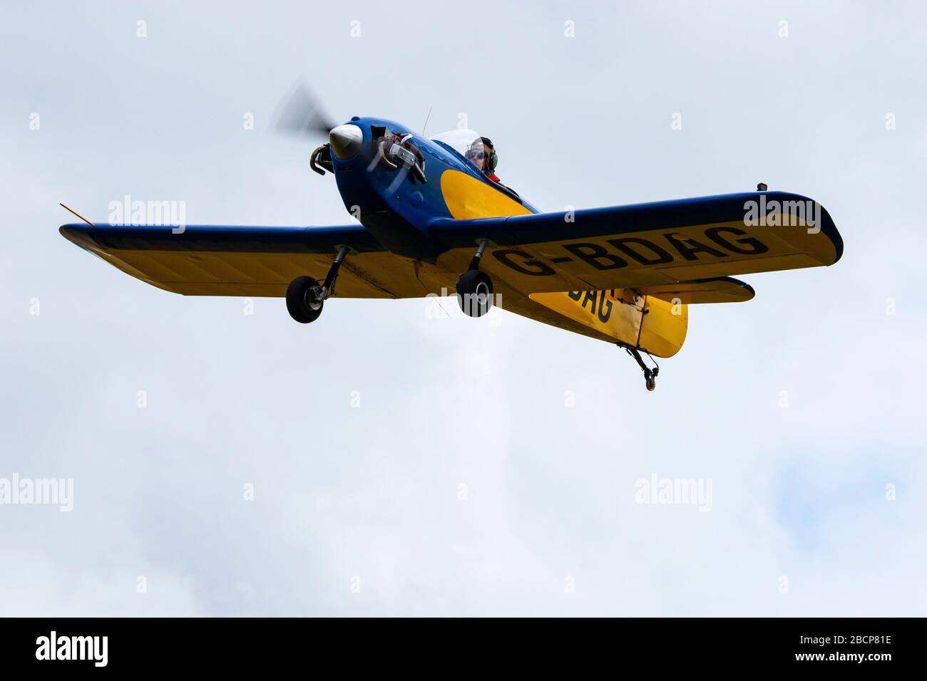 Low wing monoplane open cockpit Banque de photographies et d’images à ...
