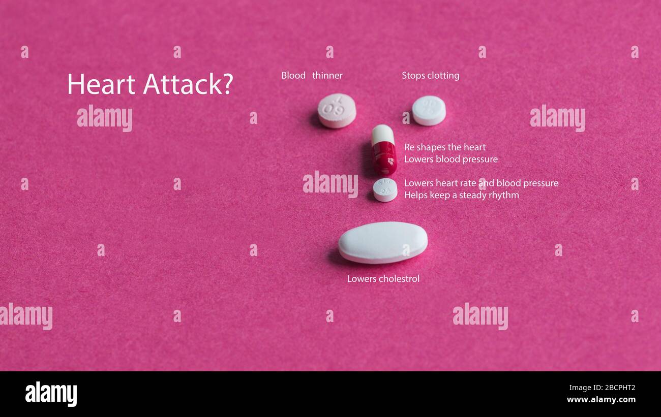 Médicaments pour le coeur Banque de photographies et d’images à haute ...
