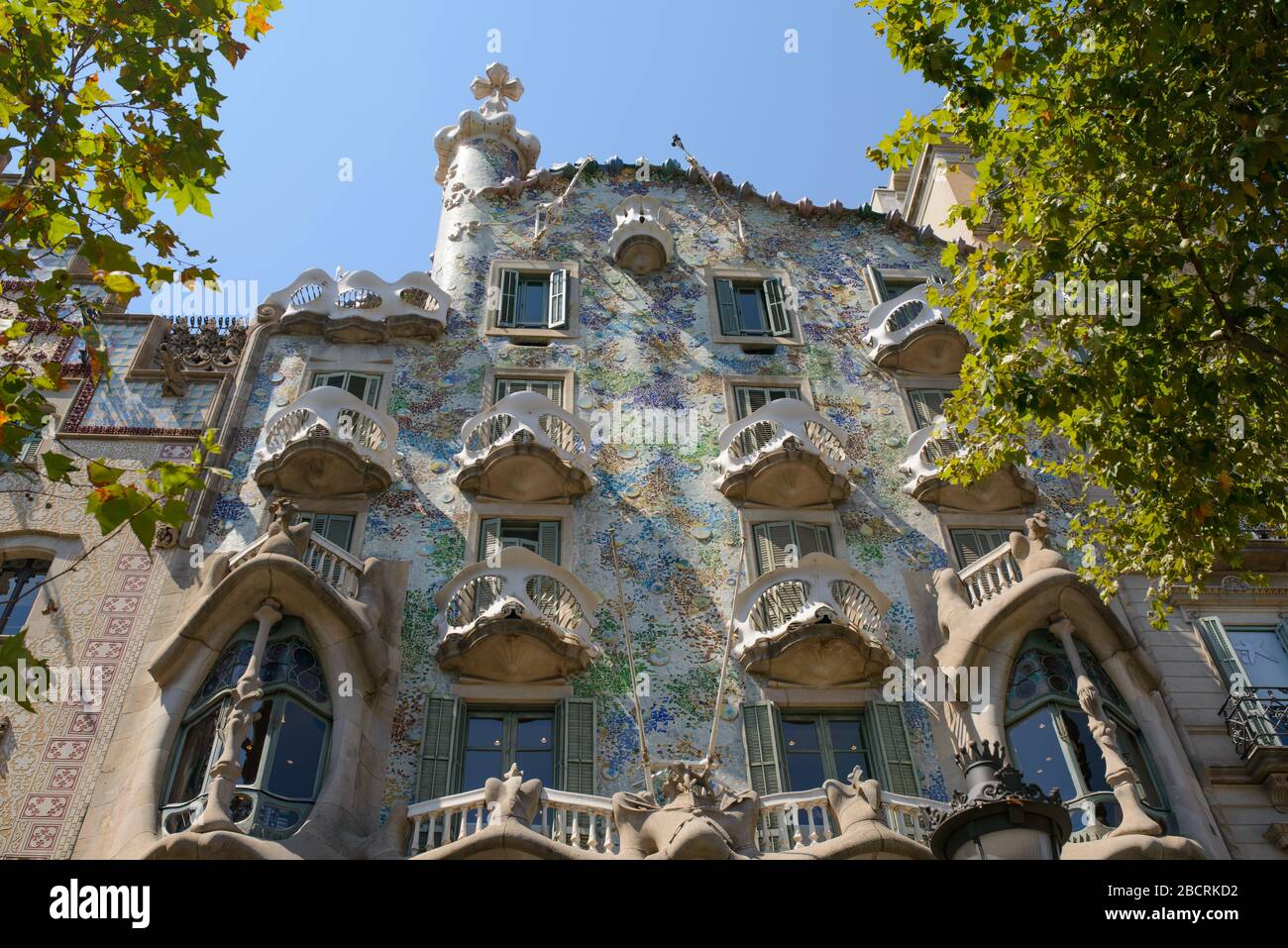 Casa Batllo à Barcelone a été conçu par Antoni gaudí en 1904 pour l ...