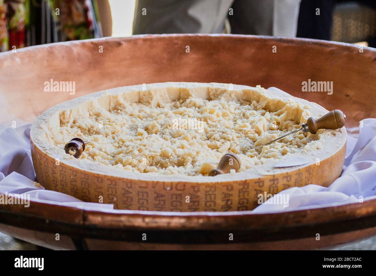 fromage parmigiano reggiano parmesan fromage italien Photo Stock - Alamy