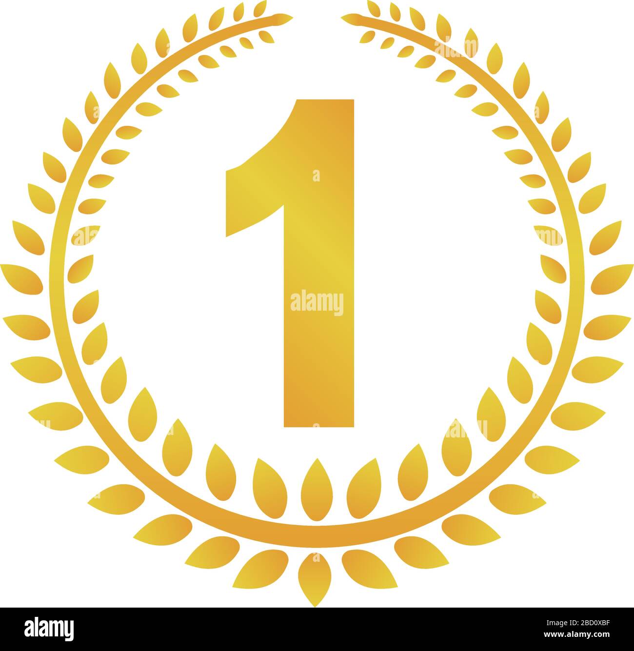 1st place certificate Banque d'images vectorielles - Alamy