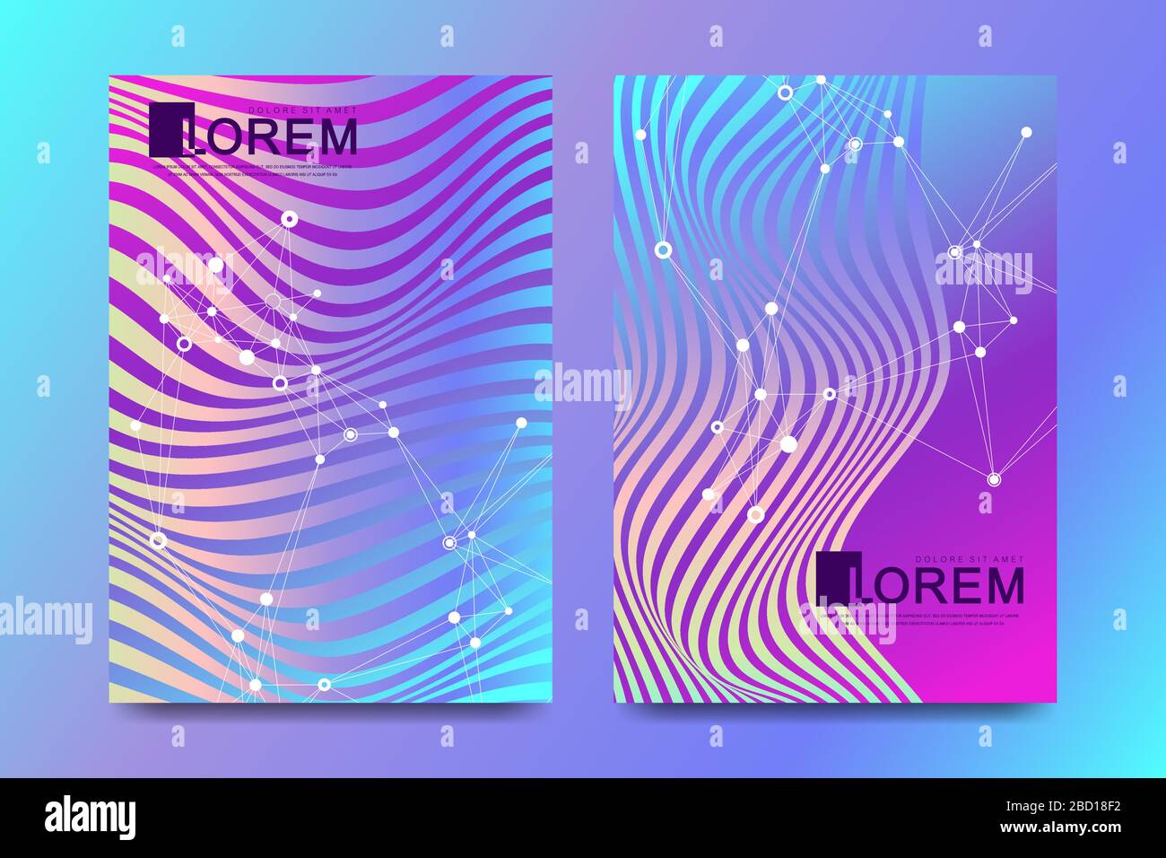 Modèle moderne pour une couverture, des affiches, un rapport, une ...