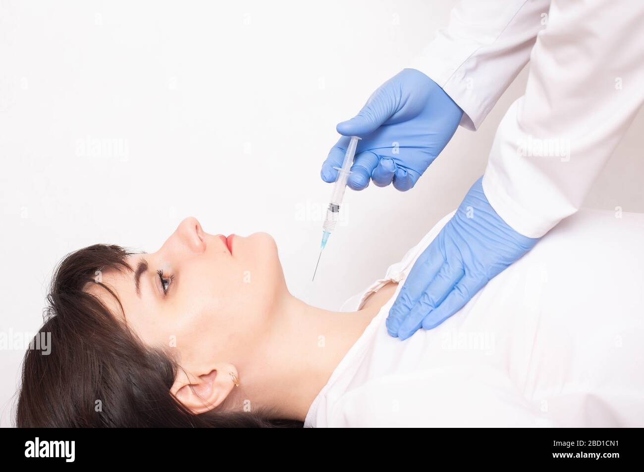 Chirurgie de la thyroïdectomie Banque de photographies et d’images à ...