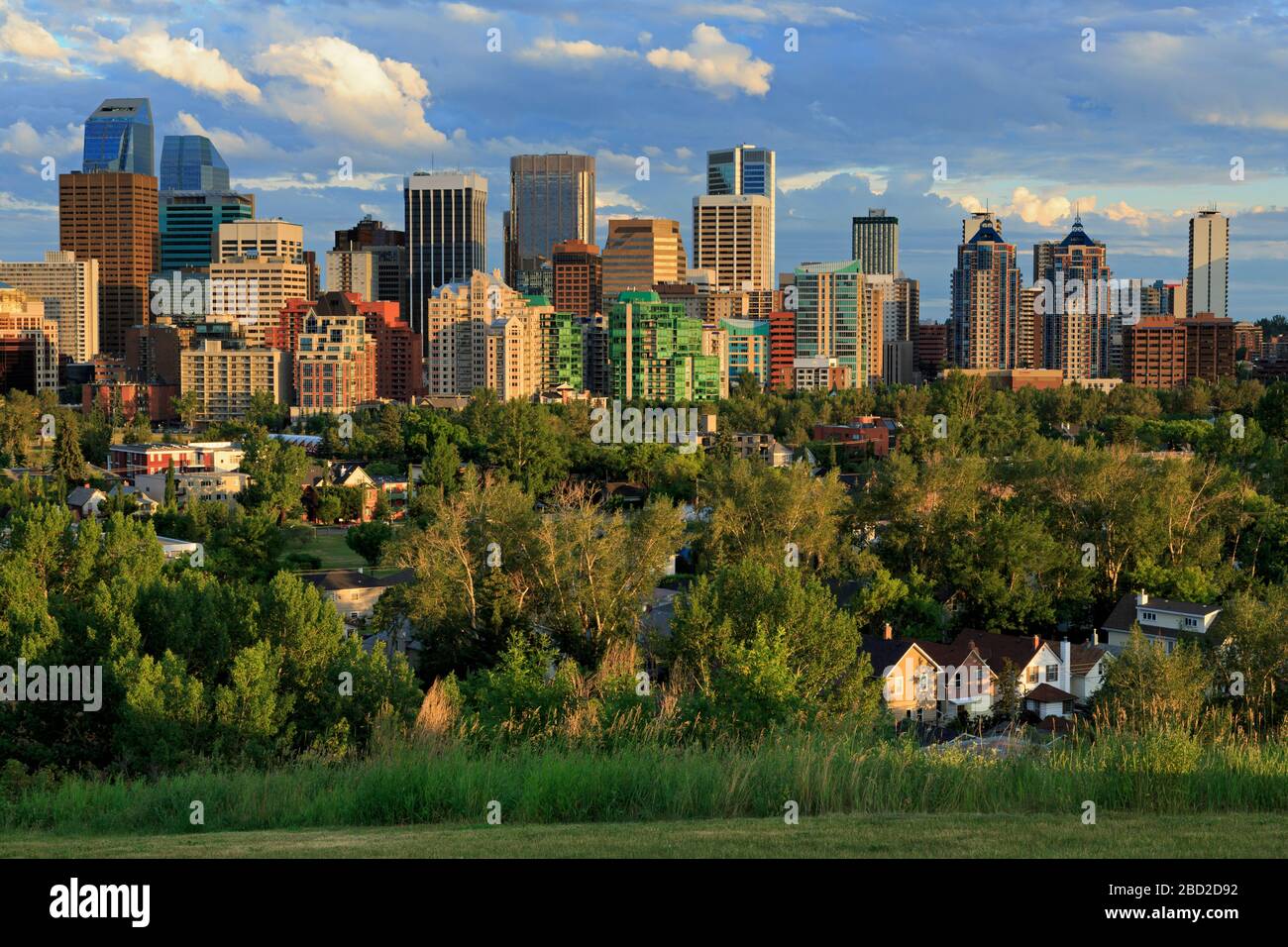 Calgary skyline alberta Banque de photographies et d’images à haute ...