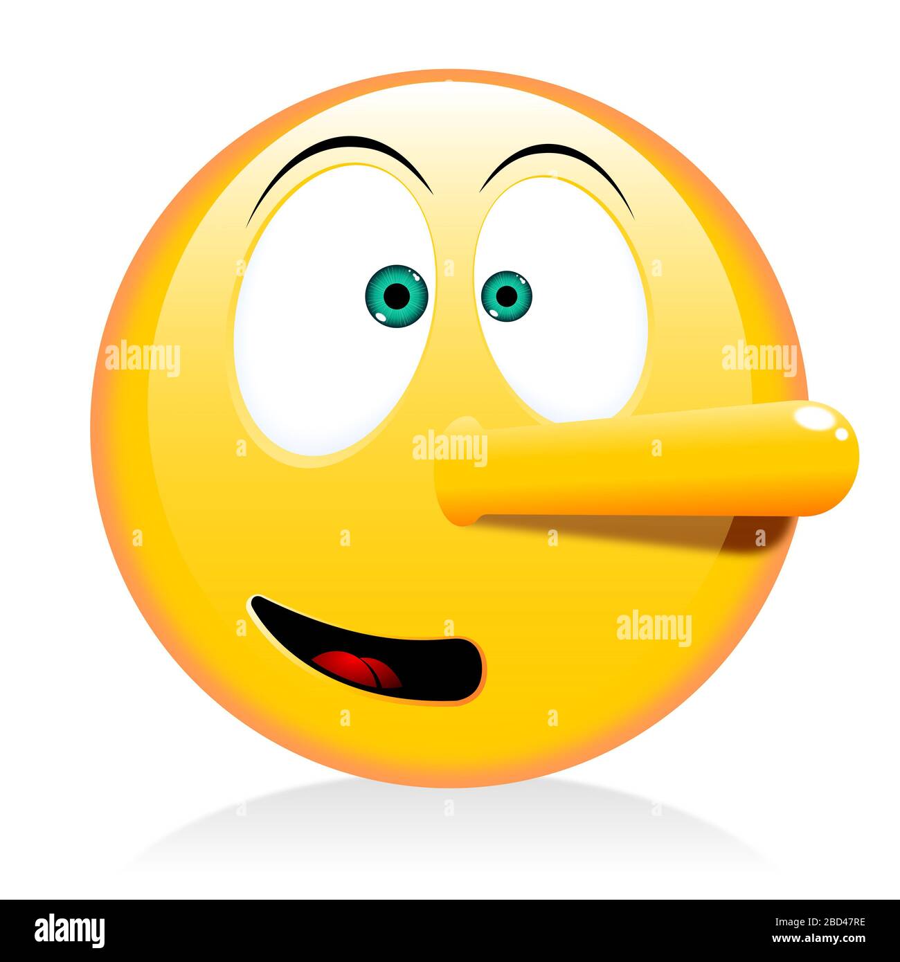 Emoji de menteur Banque de photographies et d’images à haute résolution ...