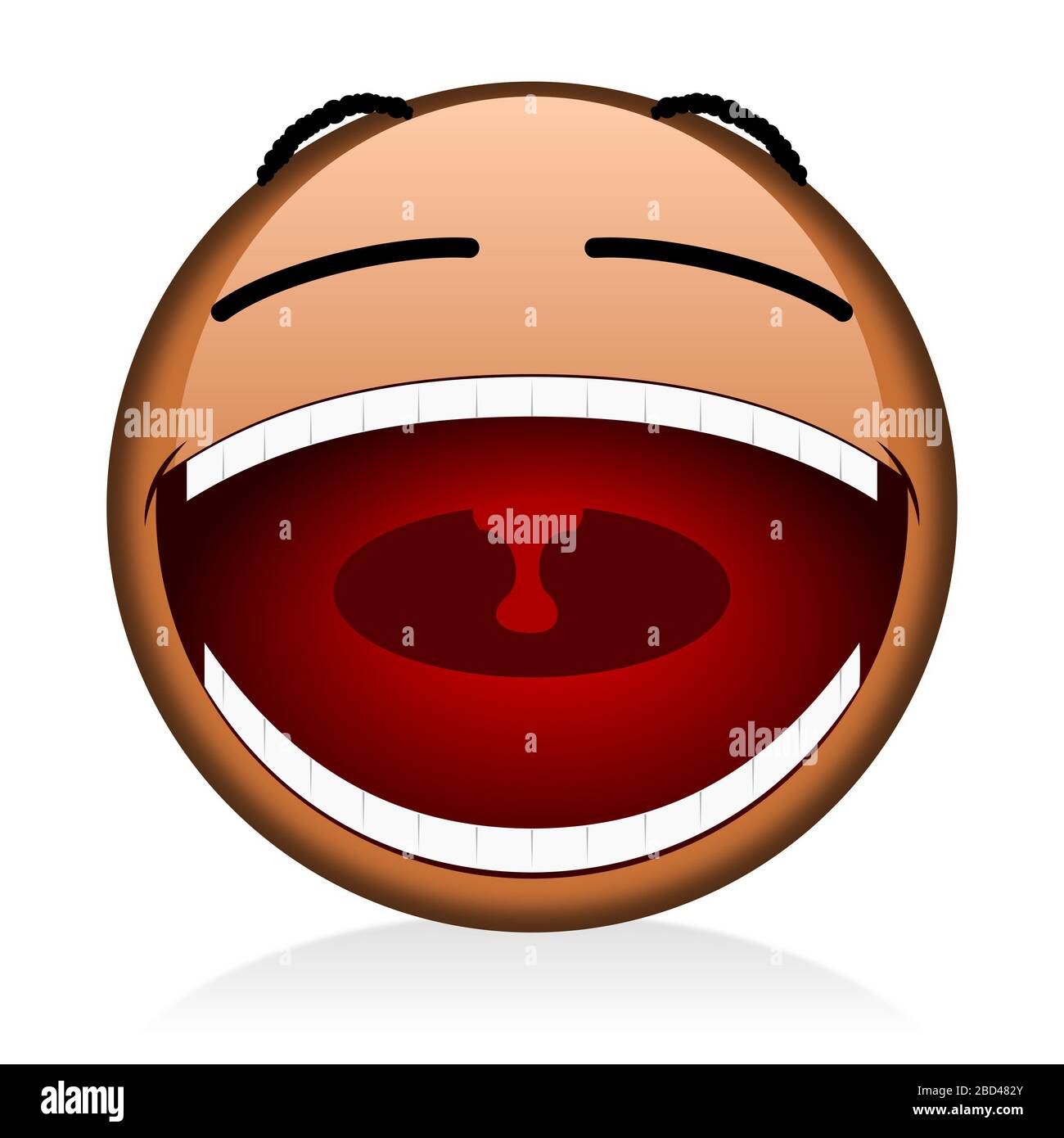 Emoji laughing Banque de photographies et d’images à haute résolution ...