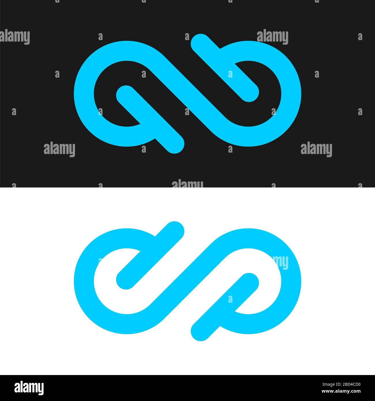Pictogramme Infinity Sign - modèle de logo Illustration Design. EPS ...
