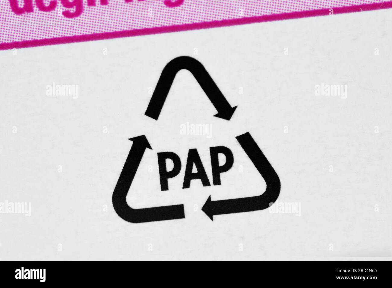 Cycle de recyclage du papier Banque de photographies et d’images à ...