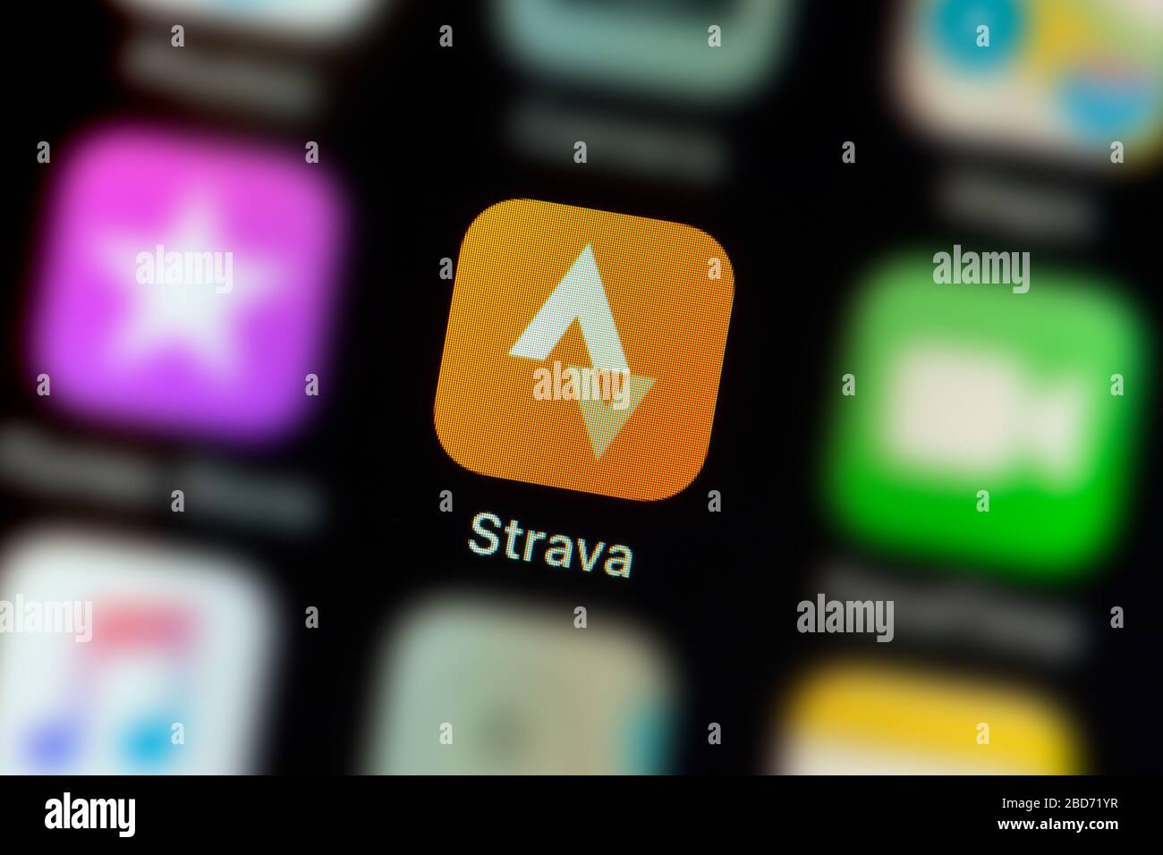 Logo strava Banque de photographies et d’images à haute résolution - Alamy