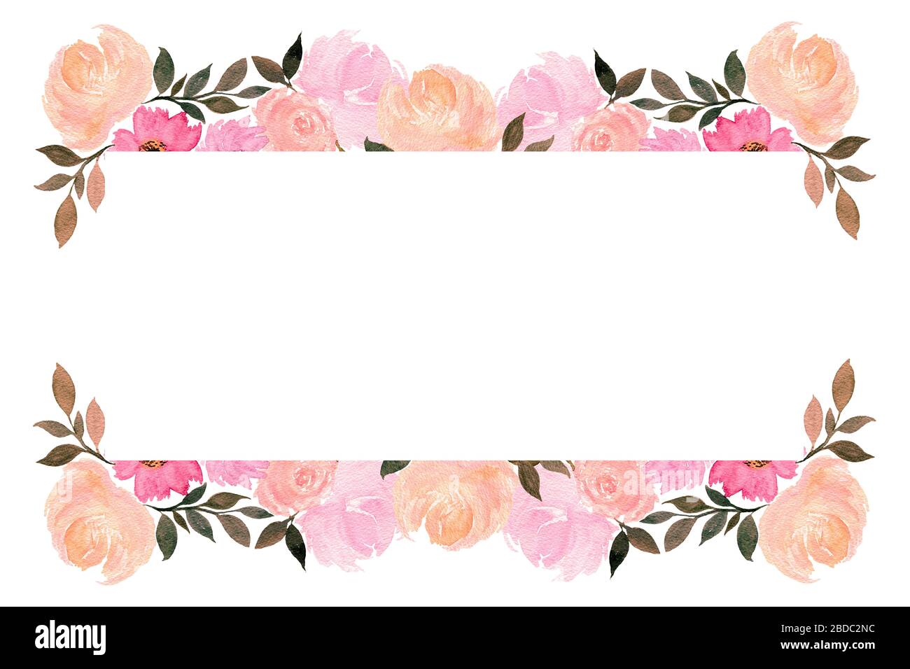 fond fleuri vintage aquarelle avec espace de copie pour le texte, le ...