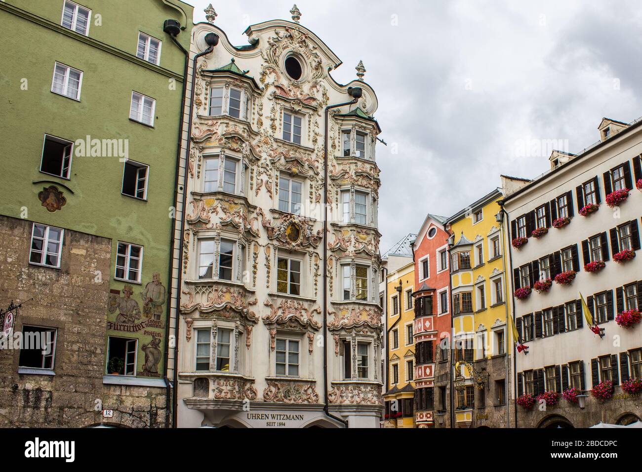Helbling house innsbruck Banque de photographies et d’images à haute ...
