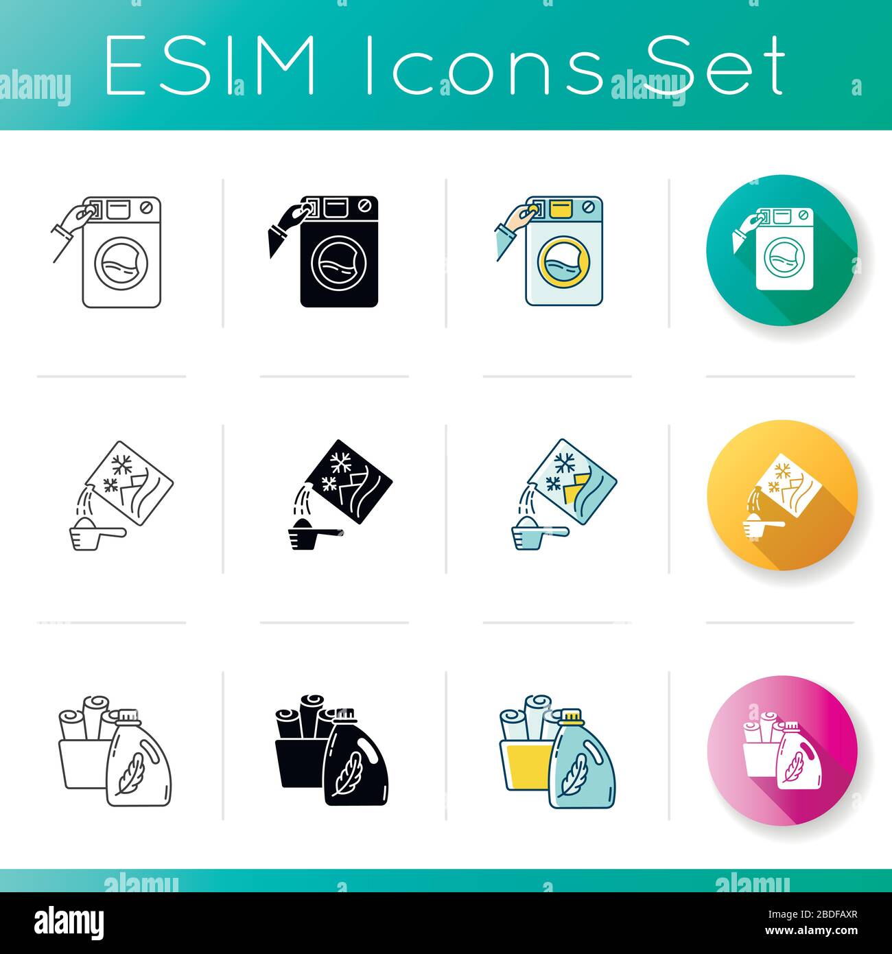 Lessive en poudre dessin Banque de photographies et d’images à haute ...