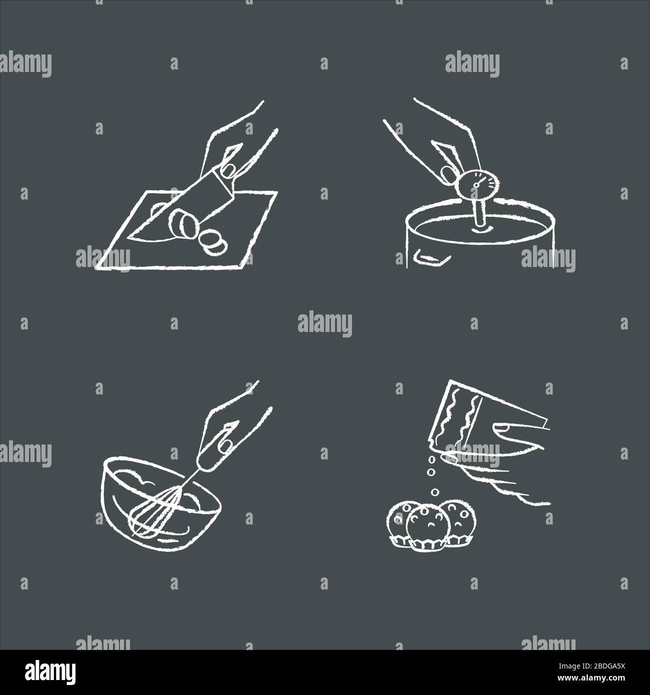 Processus de fabrication du fromage Banque d'images noir et blanc - Alamy