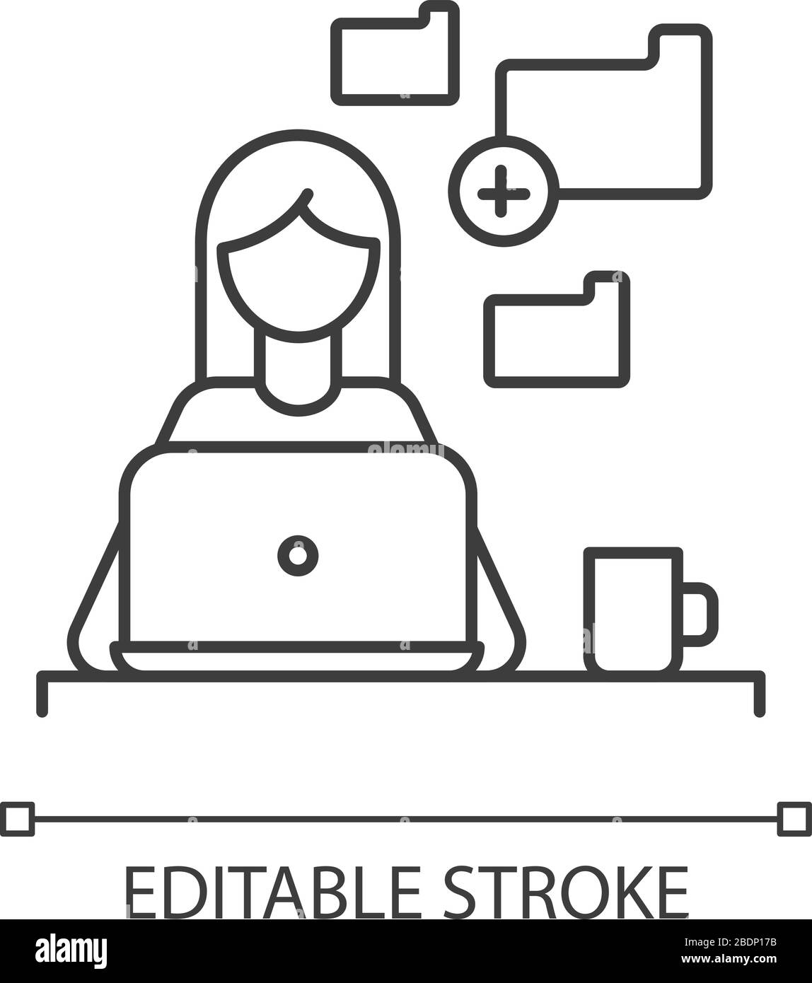 Mise en forme de documents Banque d'images noir et blanc - Alamy