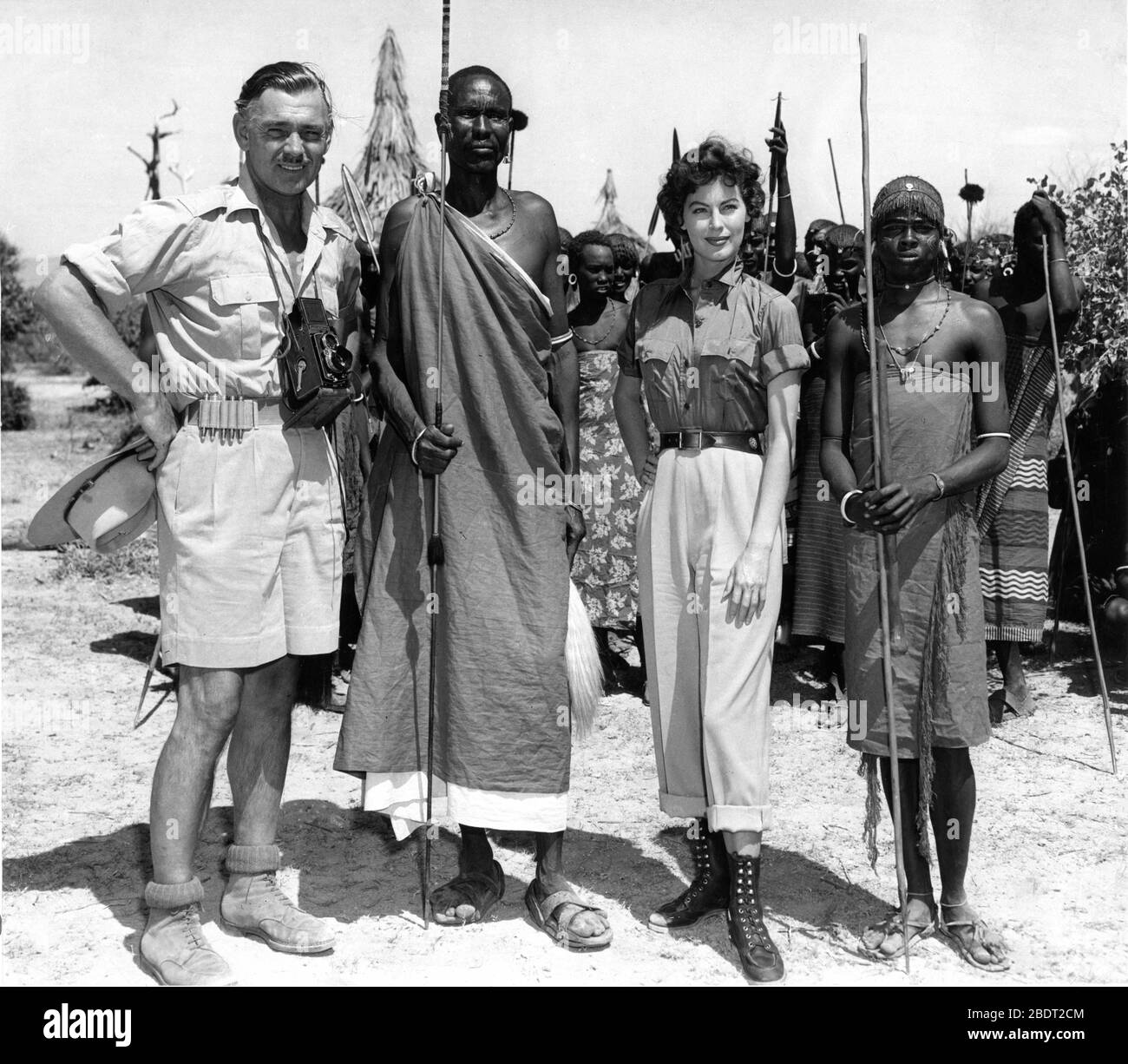 Clark gable grace kelly mogambo Banque de photographies et d’images à ...