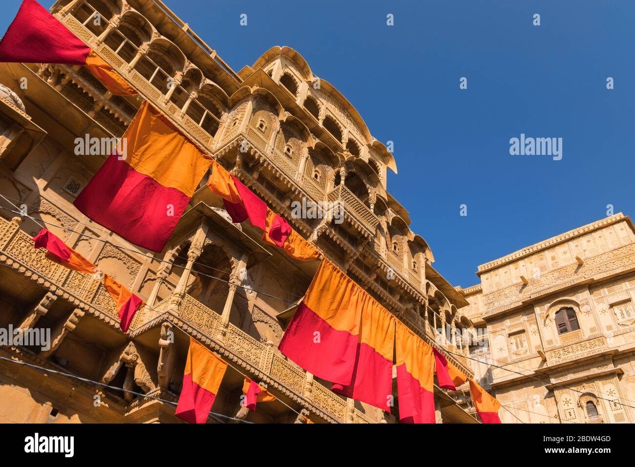 Jaisalmer rajasthan india raj mahal Banque de photographies et d’images ...