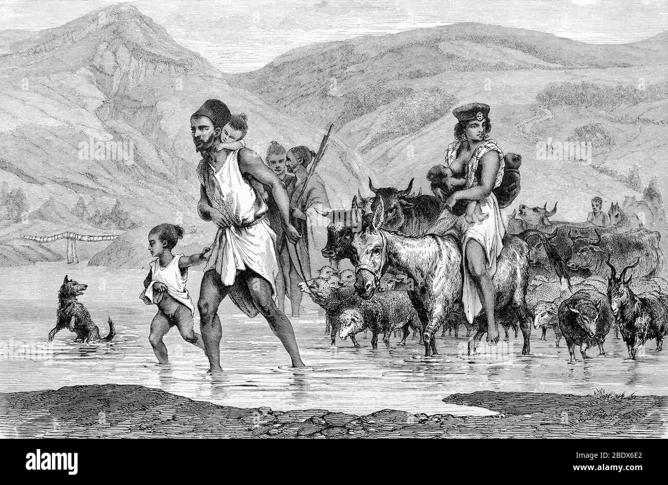 Afrique coloniale française Banque d'images noir et blanc - Alamy