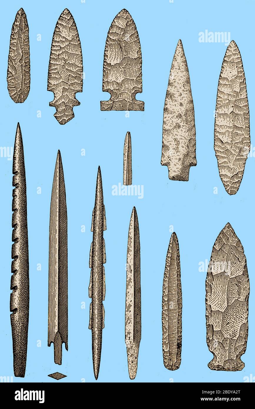 Mesolithic tool Banque de photographies et d’images à haute résolution ...