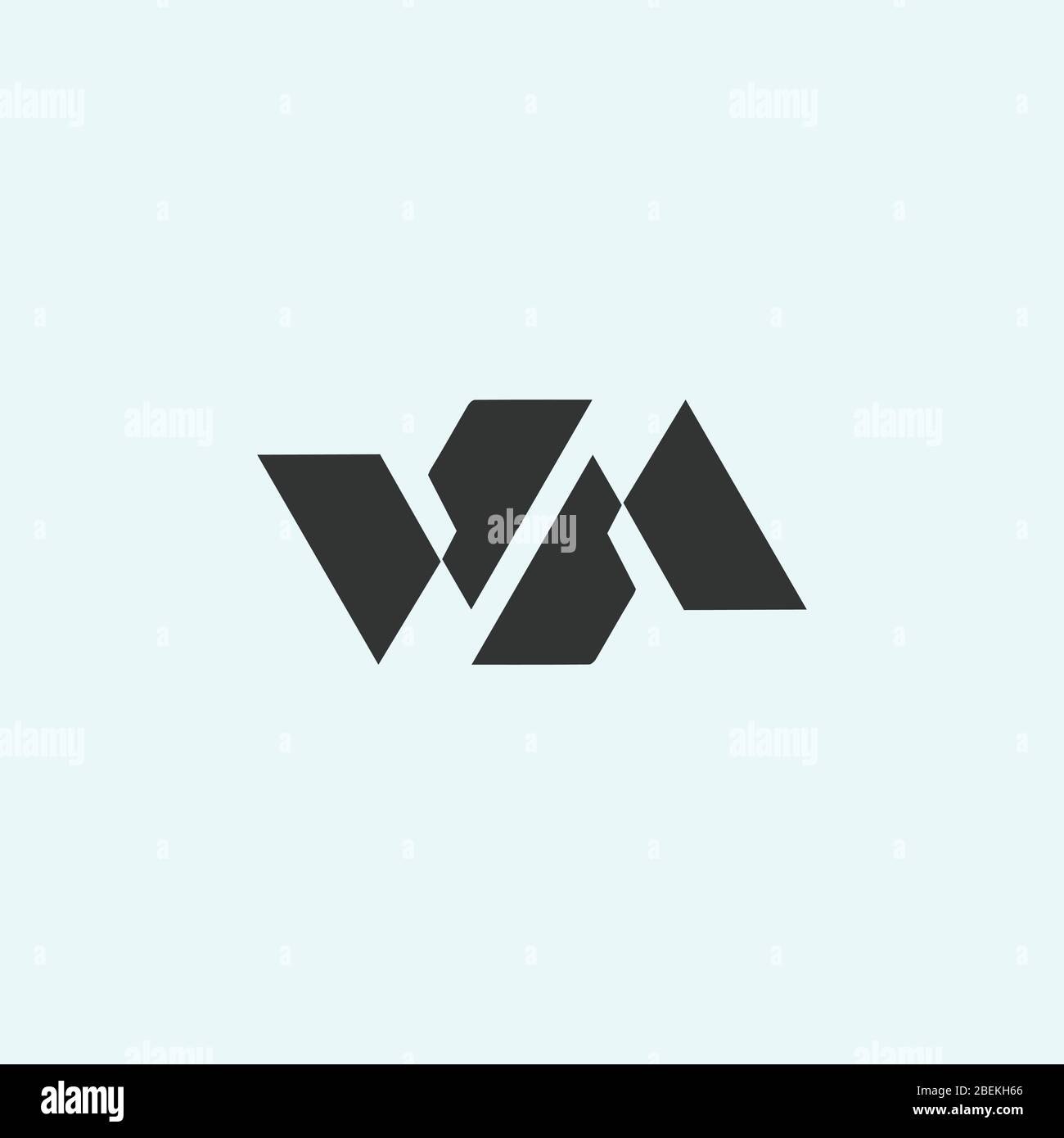 Wm Logo Banque d'images vectorielles - Alamy