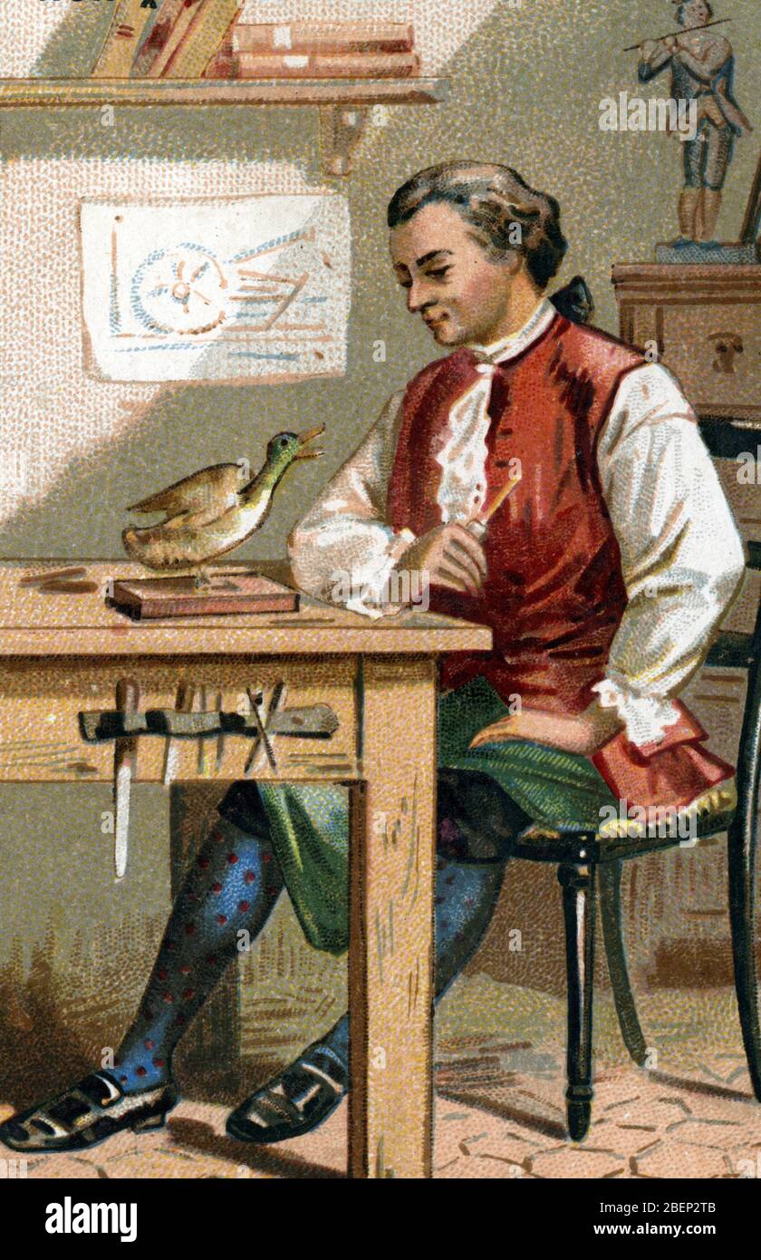 Jacques de vaucanson Banque de photographies et d’images à haute ...