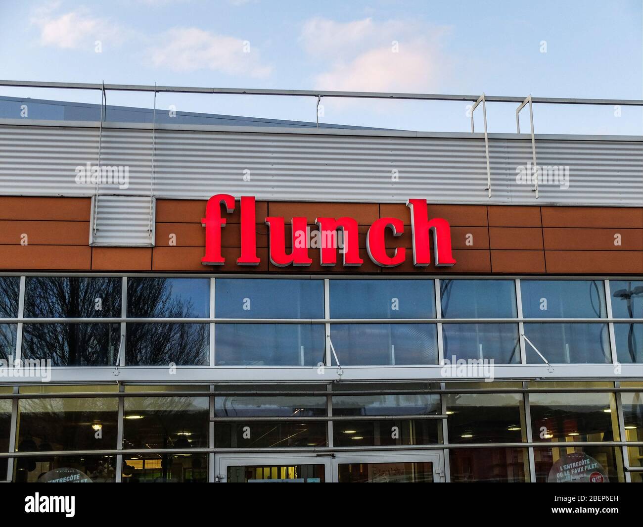 French flunch self service restaurant Banque de photographies et d ...