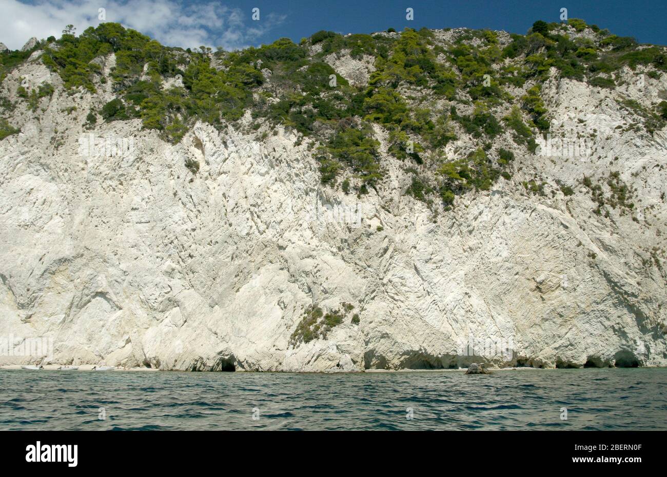 Grotte Bleue Zakynthos Banque d'image et photos - Alamy