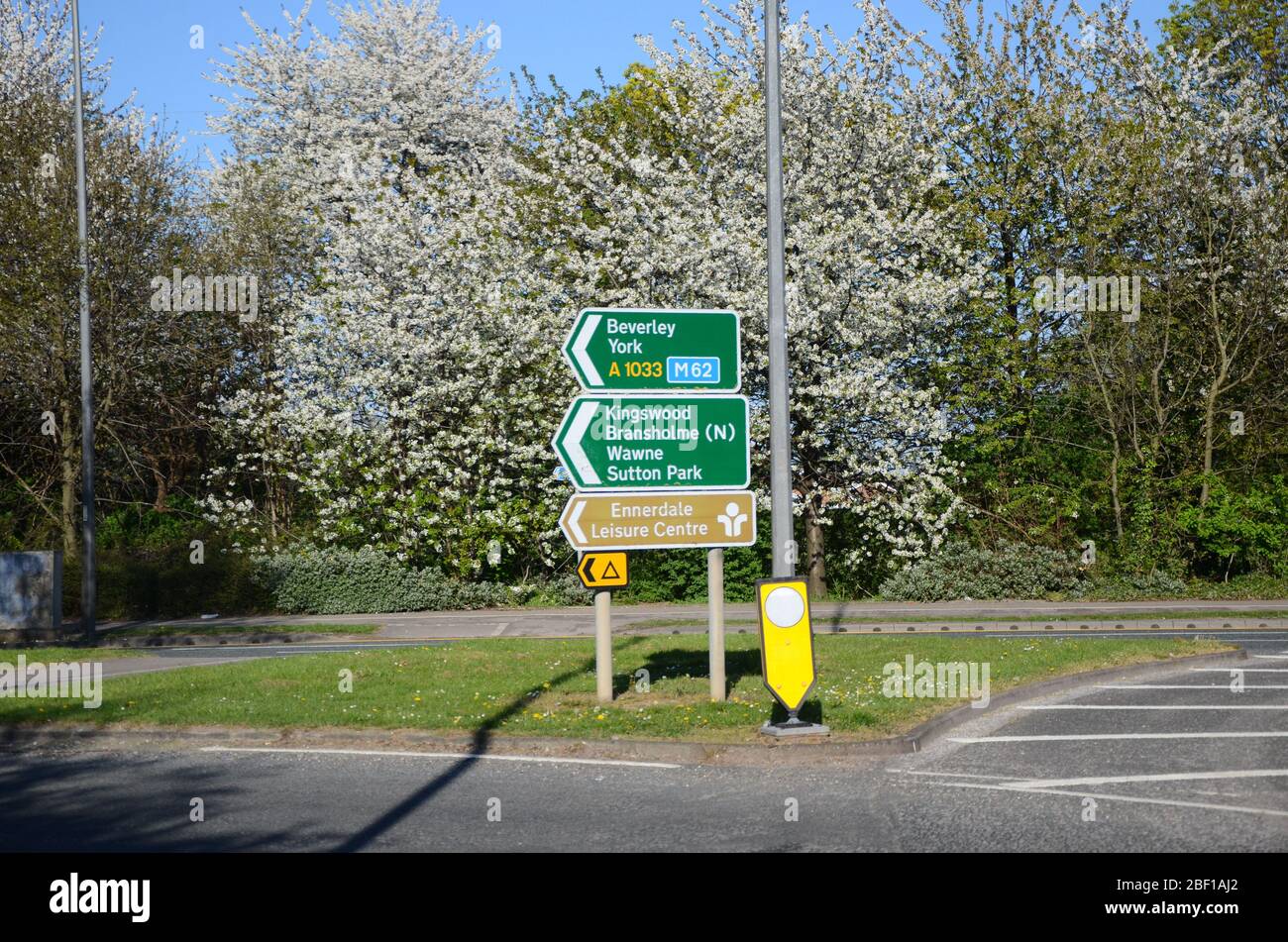 Traffic information road signs Banque de photographies et d’images à ...