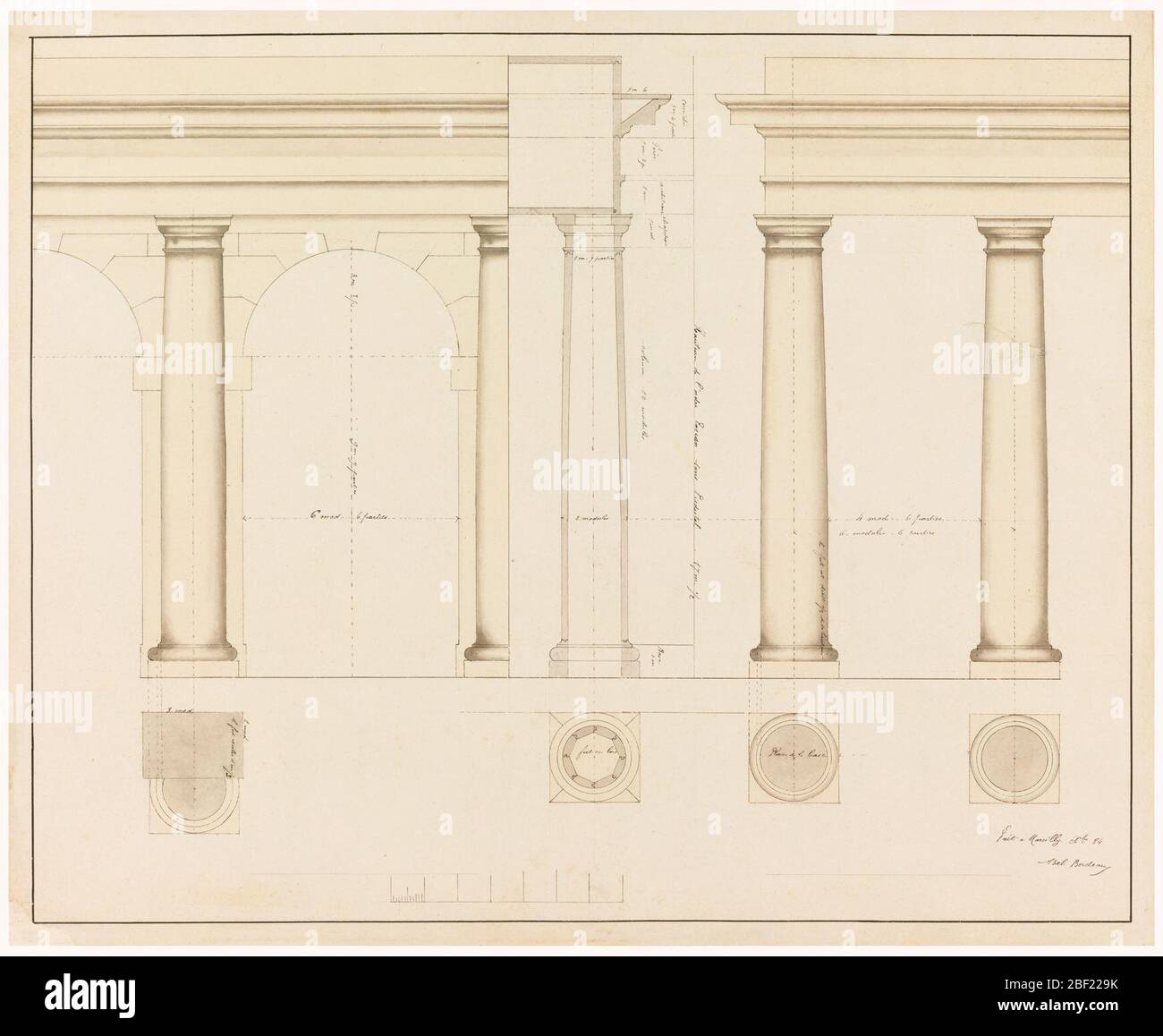 Colonnes toscanes Banque de photographies et d’images à haute ...