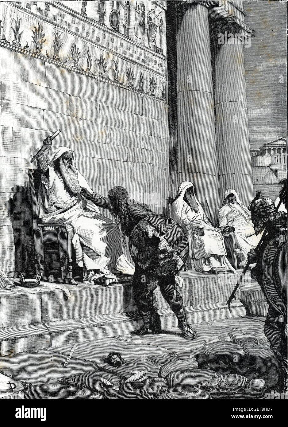 Antiquite romaine : le sac de Rome de 390 avant JC conséquence de la ...