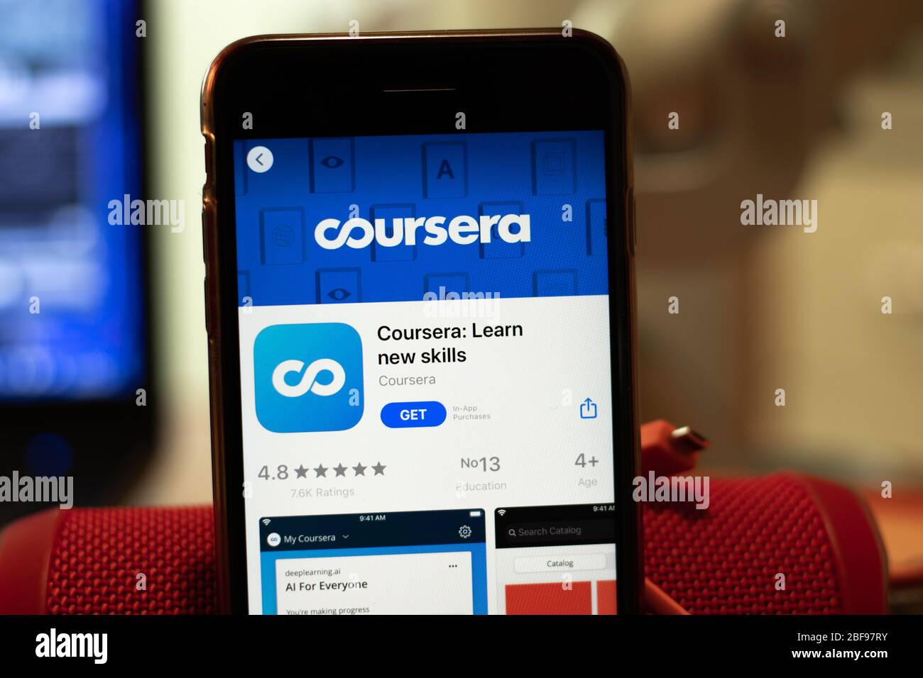 Logo coursera Banque de photographies et d’images à haute résolution ...