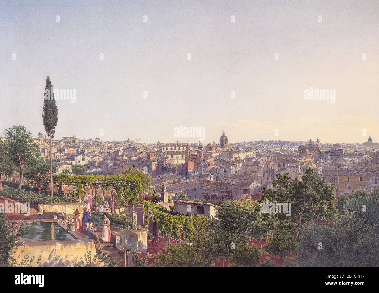 Vue de rome Banque de photographies et d’images à haute résolution - Alamy