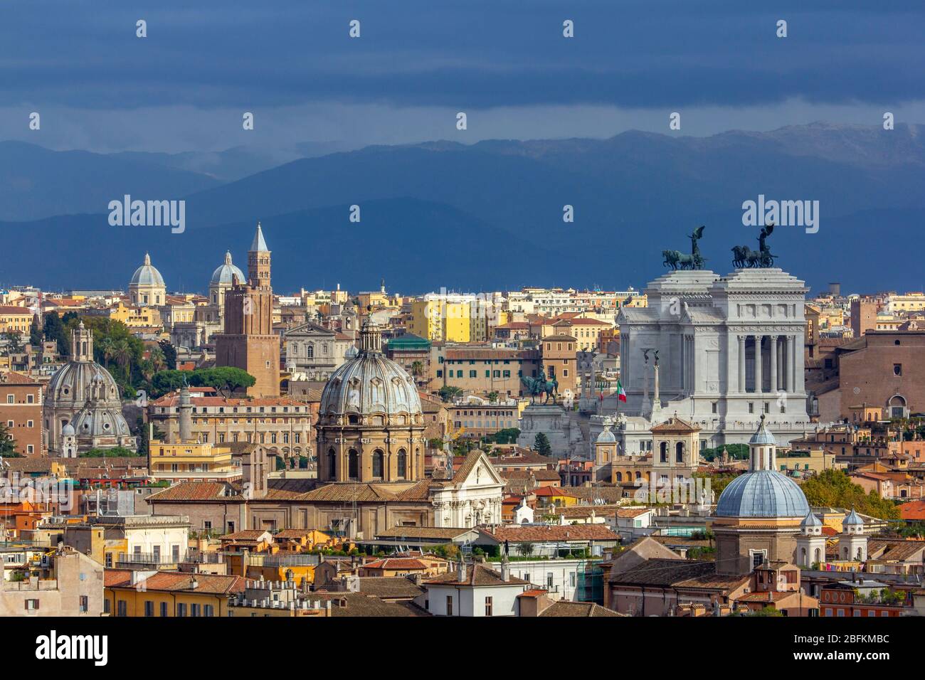 Panorama de la ville de rome Banque de photographies et d’images à ...