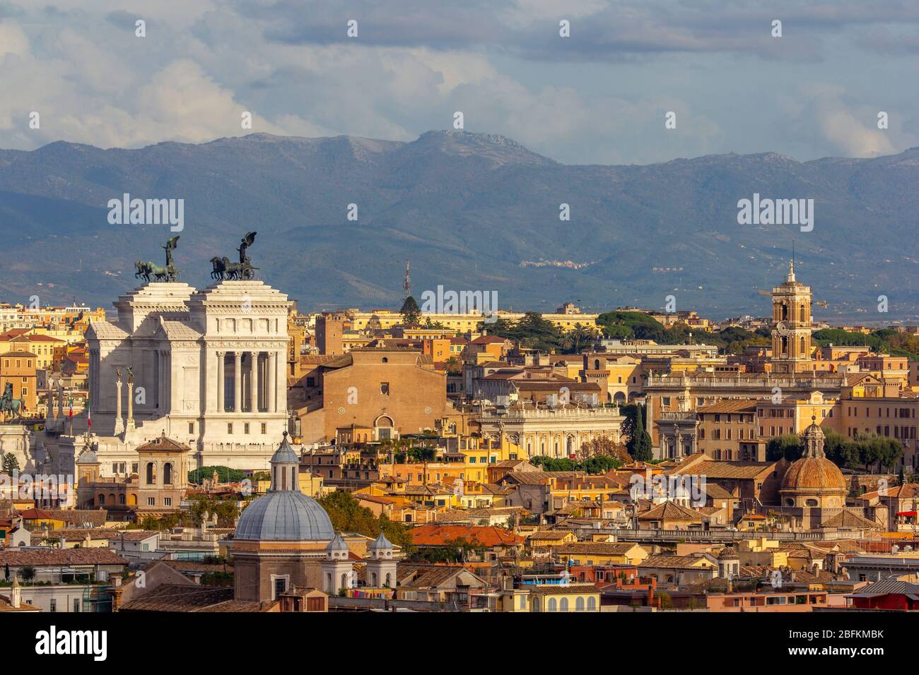Panorama de la ville de rome Banque de photographies et d’images à ...
