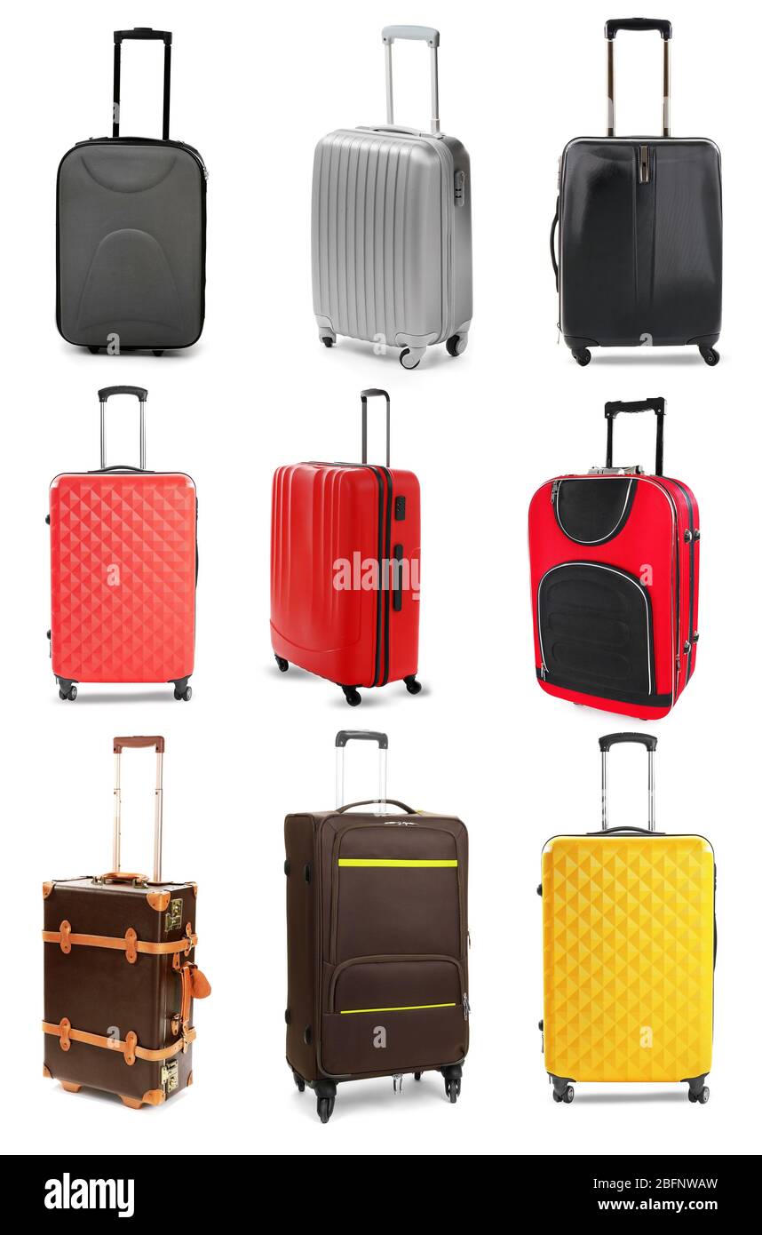 Ensemble de valises Banque de photographies et d’images à haute ...