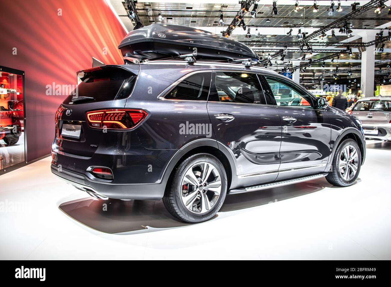 Bruxelles, Belgique, Jan 2020 Kia Sorento GT Line, Brussels Motor Show ...